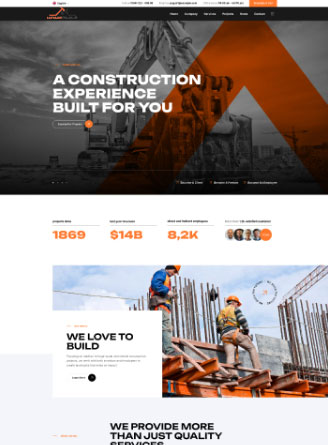 Constructo Construction WordPress Theme