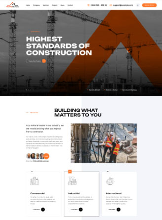 Constructo Construction WordPress Theme