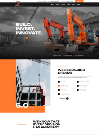 Constructo Construction WordPress Theme